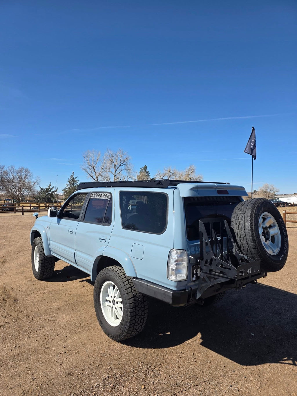 3rd Gen Side Window Vents for Toyota 4Runner
